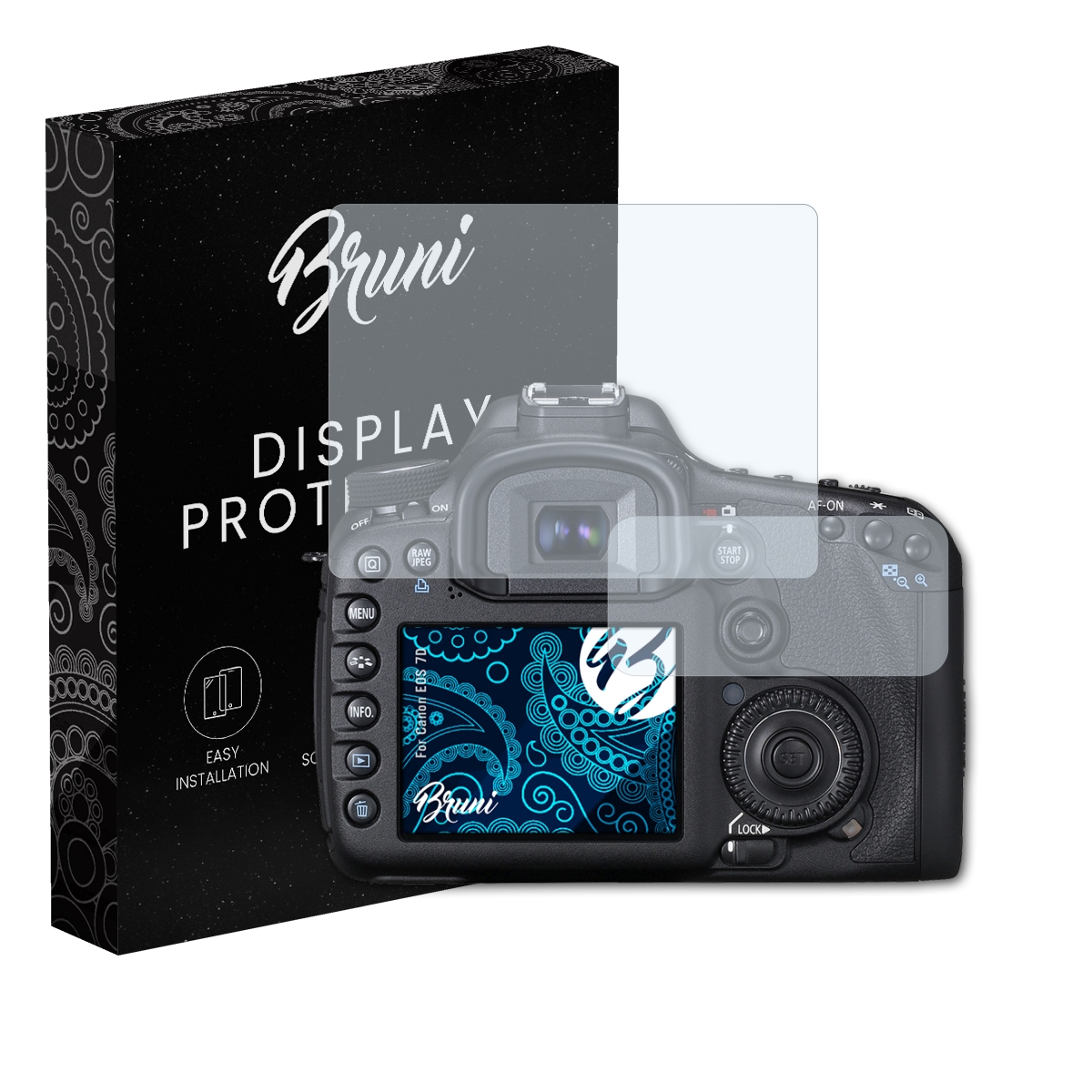 Bruni 2x Protective Film for Canon EOS 7D Screen Protector Screen ...
