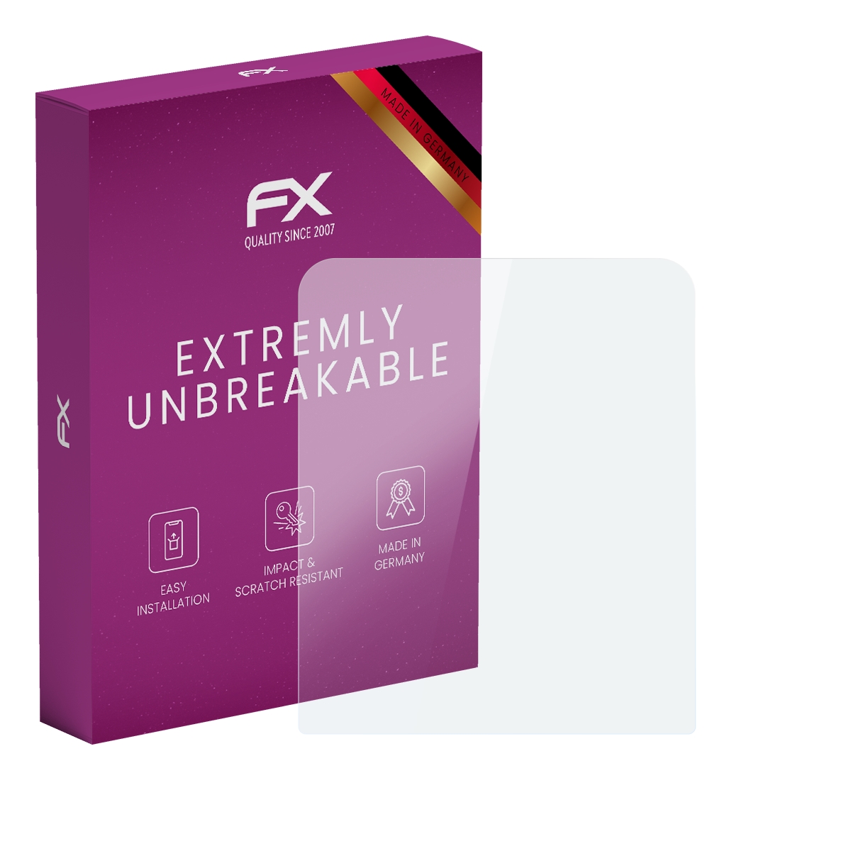 atFoliX Glass Protective Film for Ledger Flex Glass Protector 9H Hybrid ...